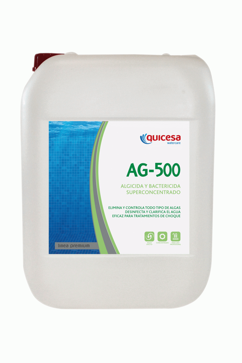 ALGICIDA-BACTERICIDA SUPERCONCENTRADO. QUICESA | PisciManía